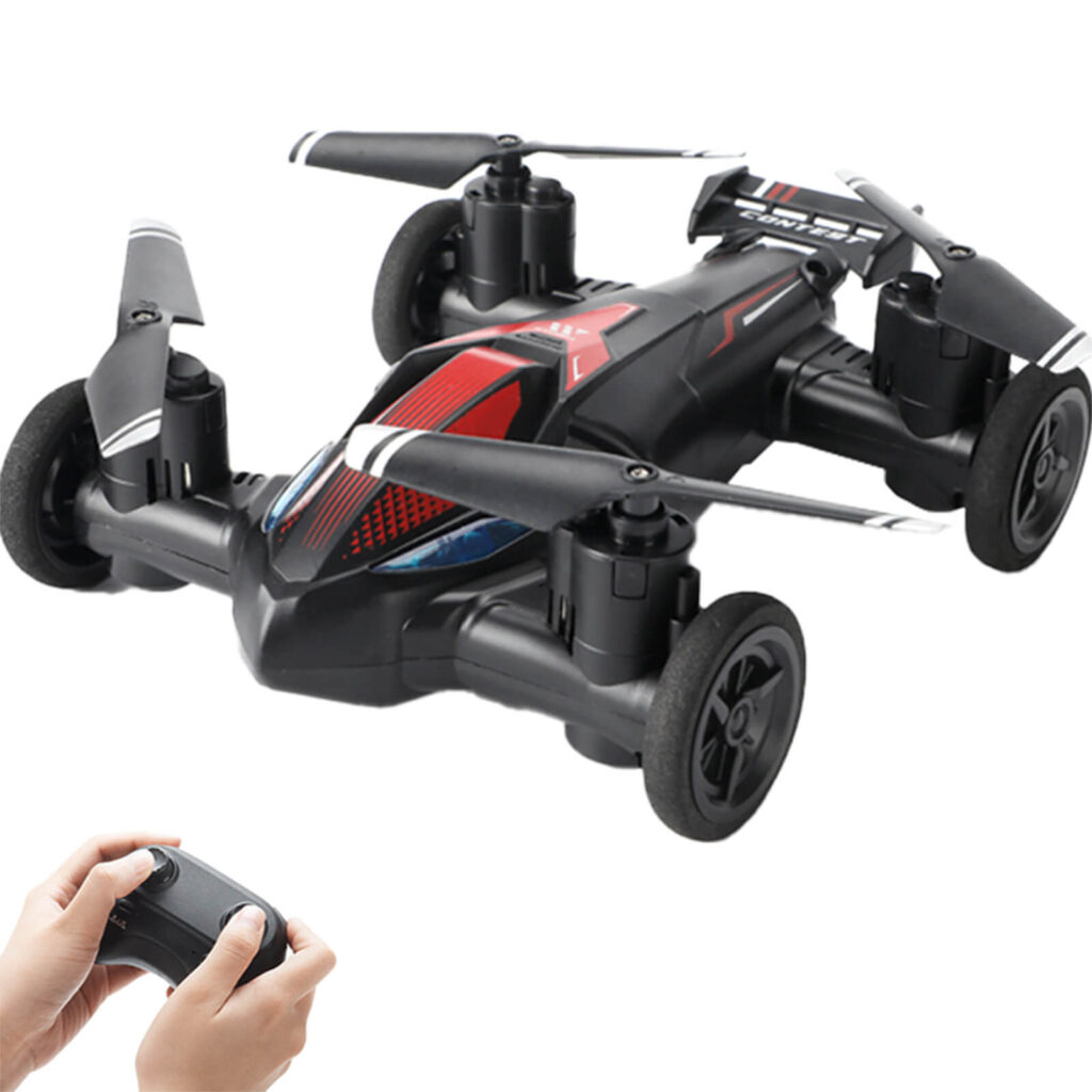 2in1 RC Drone Flying Cars Remote Control Quadcopter Stunt Land-Air Car ...