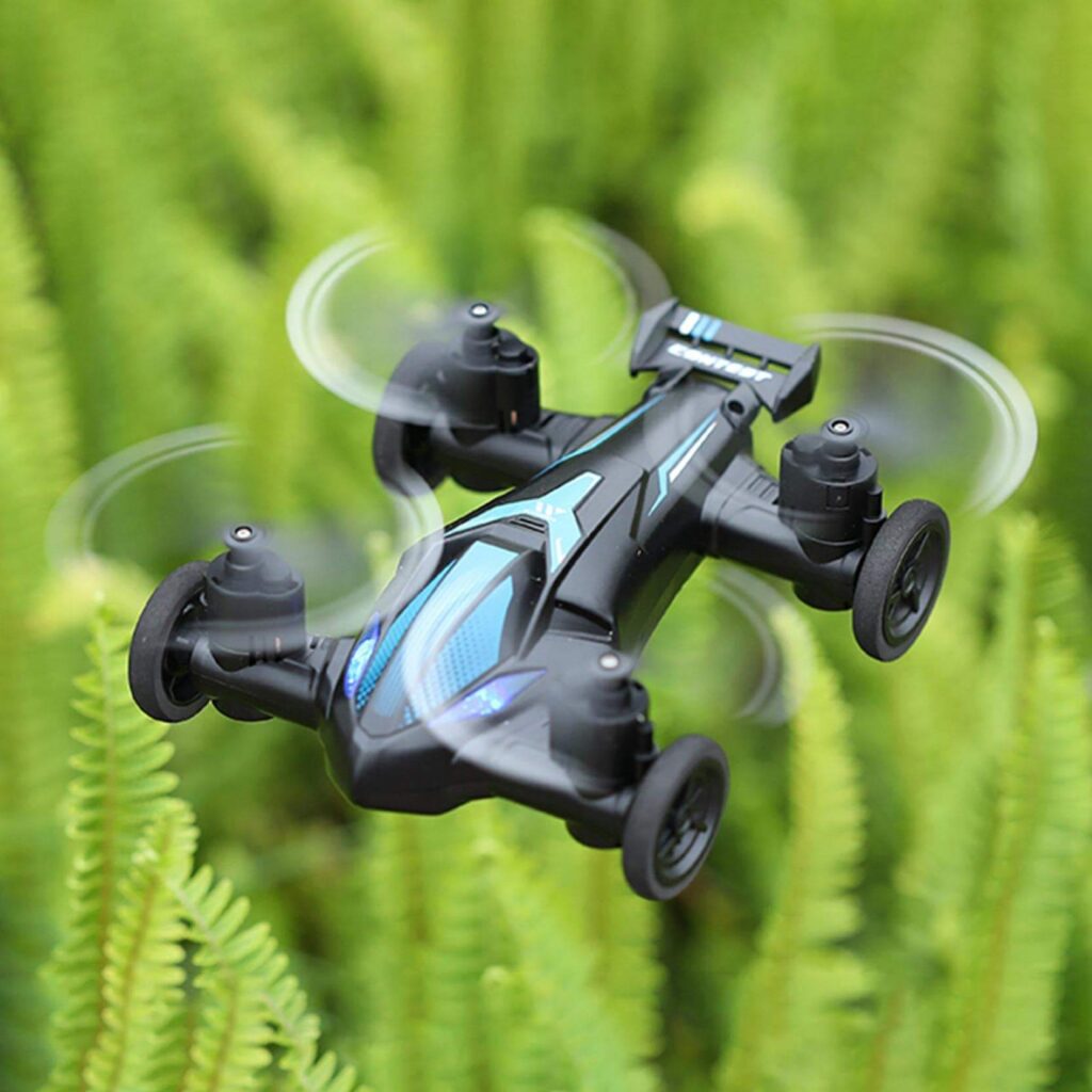 2in1 RC Drone Flying Cars Remote Control Quadcopter Stunt Land-Air Car ...