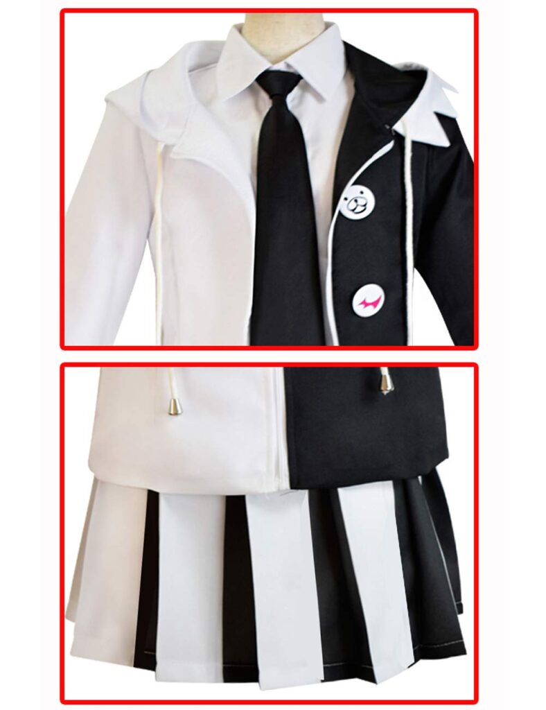 Danganronpa Costume Monokuma Cosplay Suit Halloween Uniform 2 Styles ...
