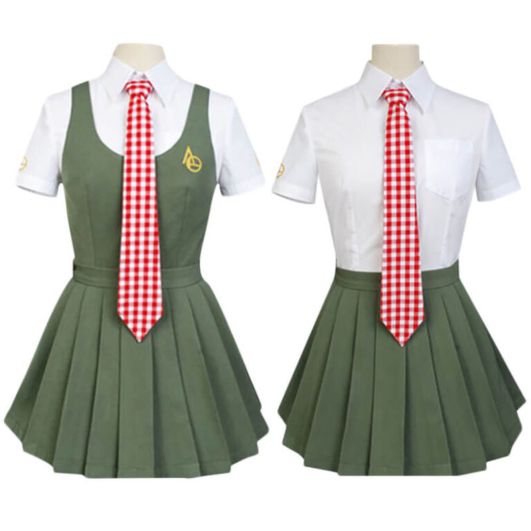 Danganronpa Mahiru Koizumi Cosplay Costume Skirt Dress Wig Full Sets ...