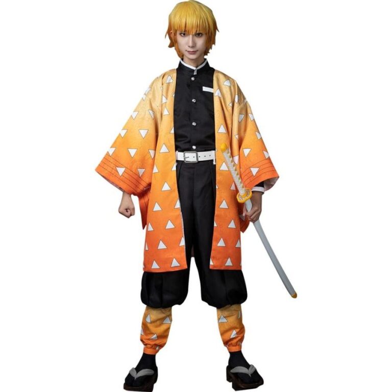 Tanjiro Nezuko Kyojuro Cosplay Full Set Halloween Costume Shinobu ...