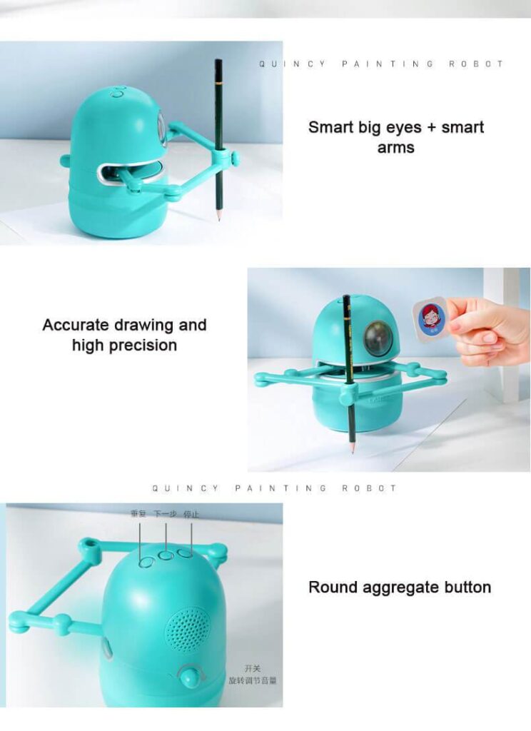 Drawing Robot Educational Automatic Recognition Robot For Painting ...