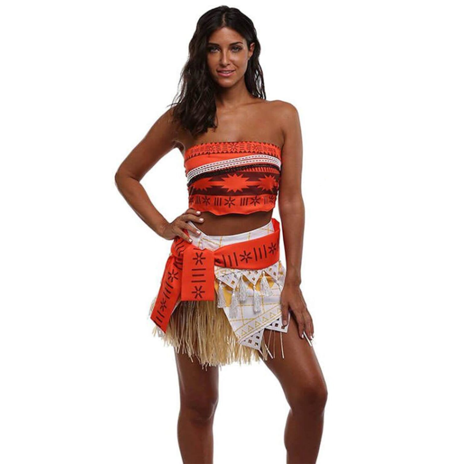Princess Moana Dress Halloween Moana Adventure Outfit Princess Cosplay ...
