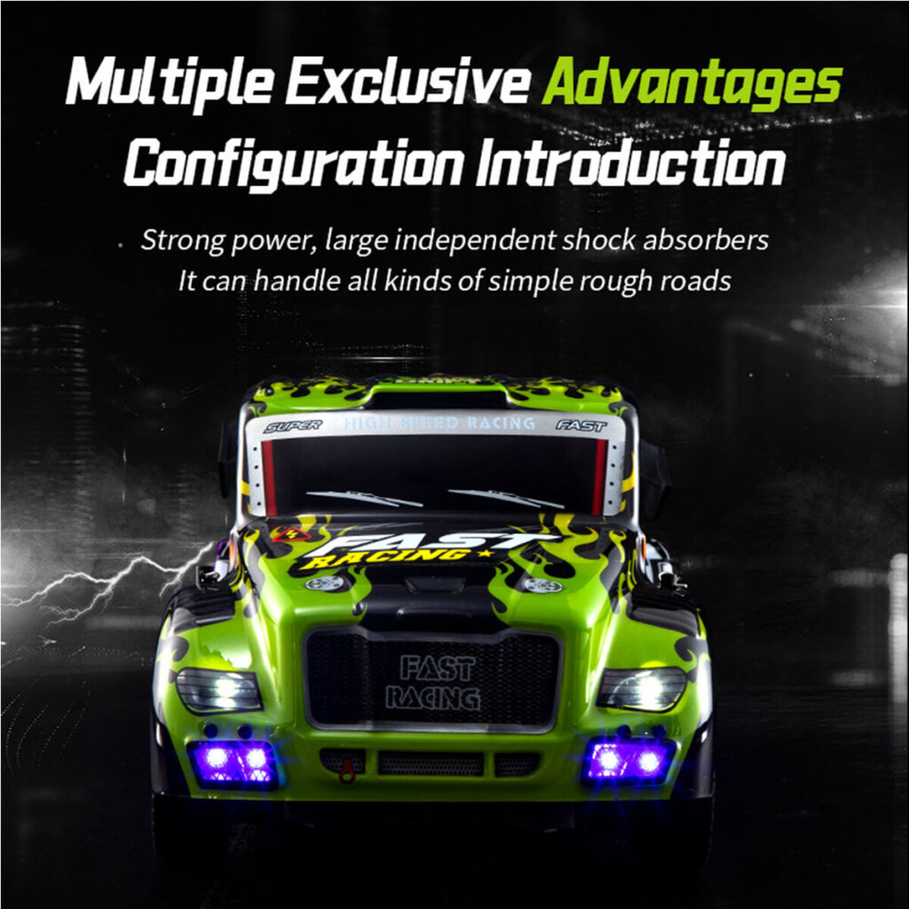 4WD Drift RC Car Electric Remote Control Fast Racing Car 2.4Ghz High ...