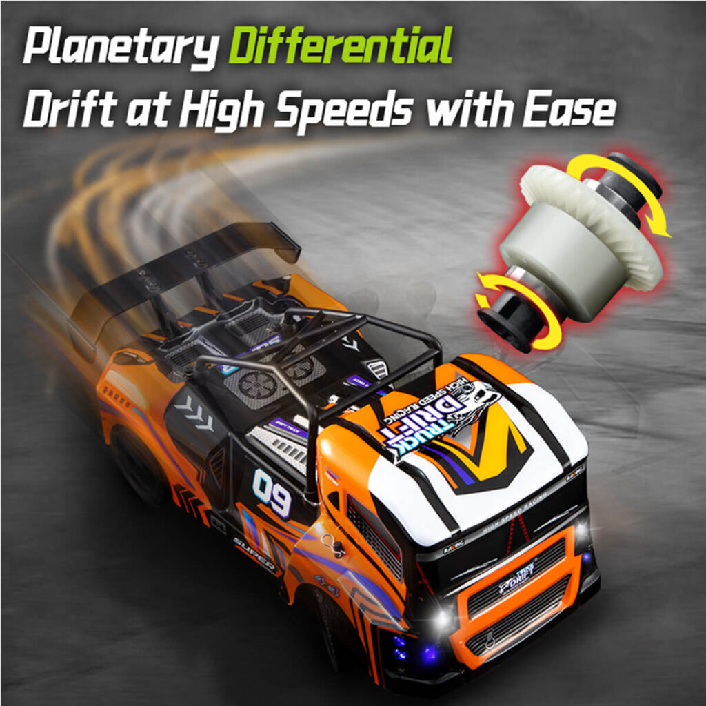 4WD Drift RC Car Electric Remote Control Fast Racing Car 2.4Ghz High ...