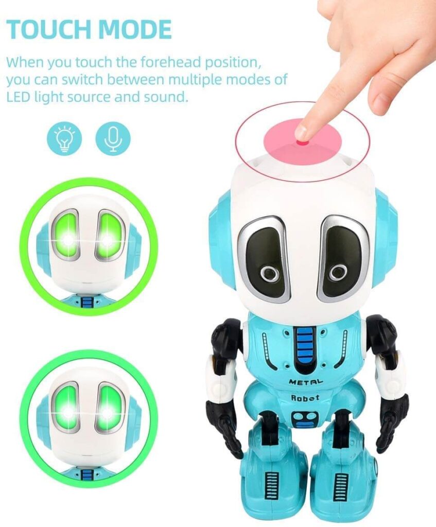Interactive Voice Robot Intelligent Recording Alloy Gesture Touch ...