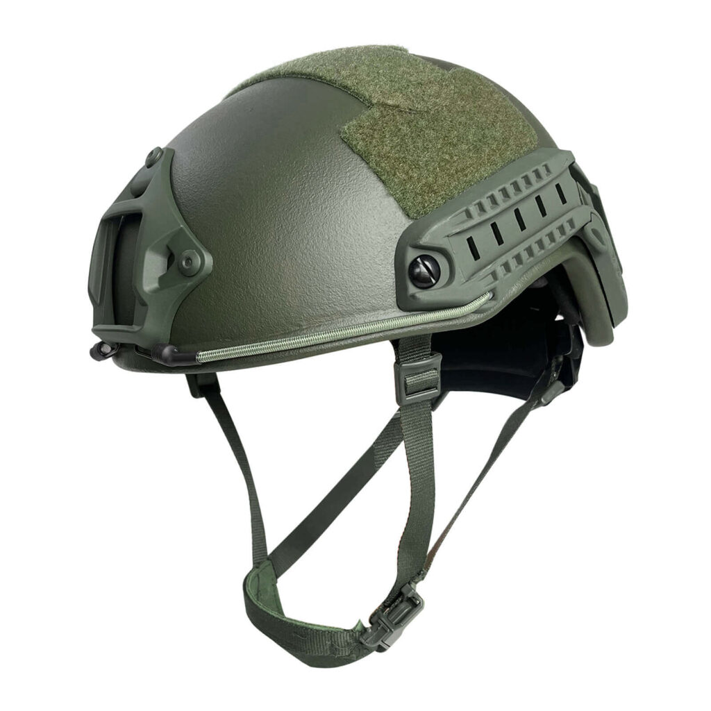 Kevlar Ballistic FAST Helmet NIJ IIIA Bulletproof Helmet High Cut ...