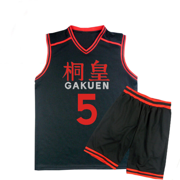 Kuroko’s Basketball Cosplay Jersey Yosen 9 Murasakibara Atsushi 12 ...