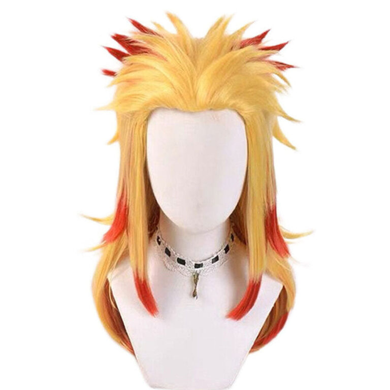 Nezuko Tanjiro Wig Cosplay Wig of Kyojuro Shinobu Zenitsu Giyu Mitsuri ...