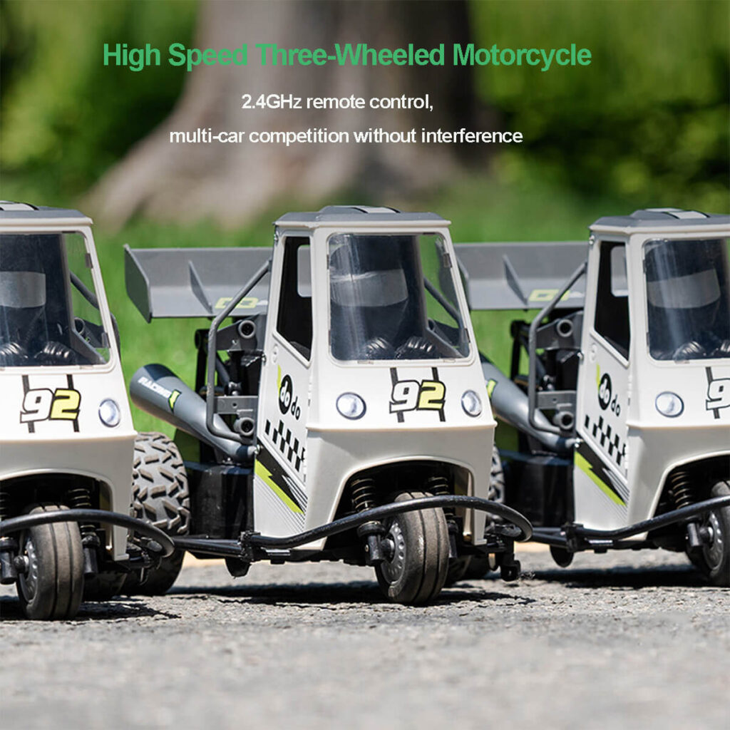 1/16 RC Trike X-Rider Flamingo 2.4Ghz Three-Wheel Car Spray Simulation ...