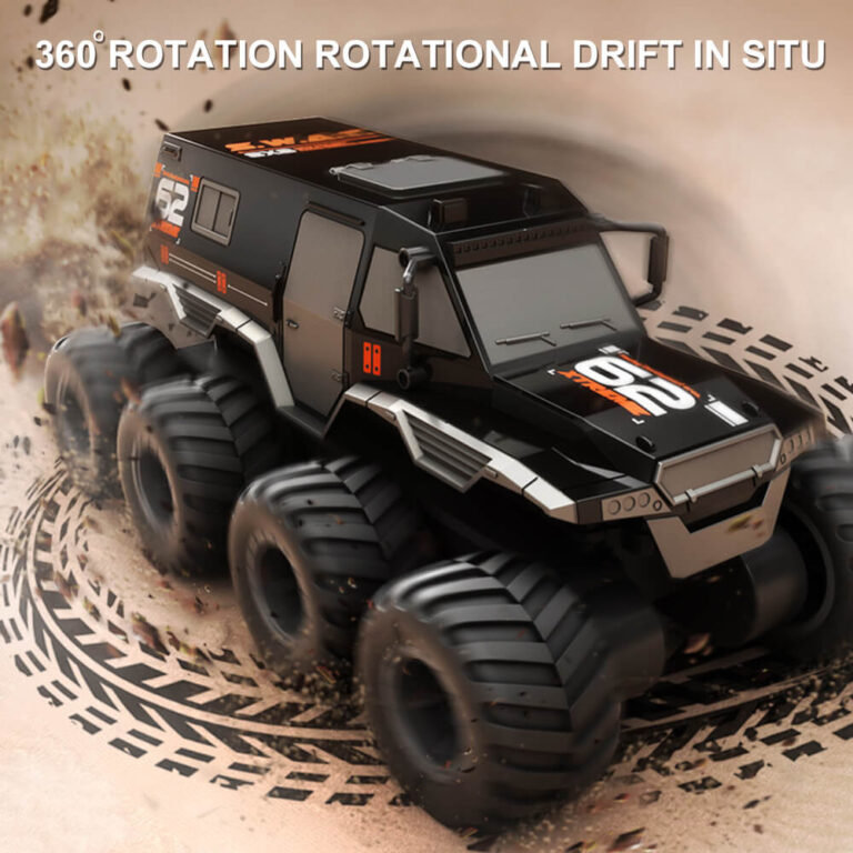 Amphibious RC Cars 8×8 Off Road Waterproof Monster Trucks Remote ...