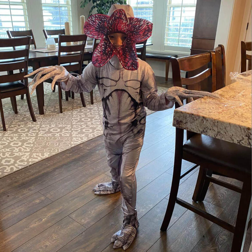 Demogorgon Costume Stranger Monster Jumpsuit Party Cosplay Outfit Full ...