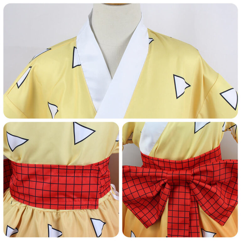 Adult Tanjiro Cosplay Full Set Zenitsu Rengoku Kyoujurou Kimono Suit ...