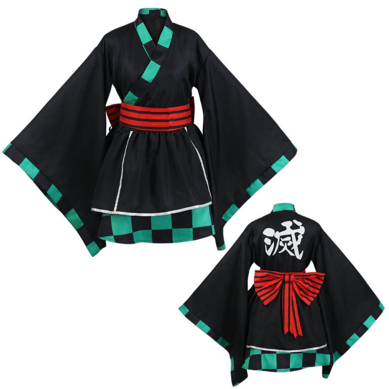 Adult Tanjiro Cosplay Full Set Zenitsu Rengoku Kyoujurou Kimono Suit ...