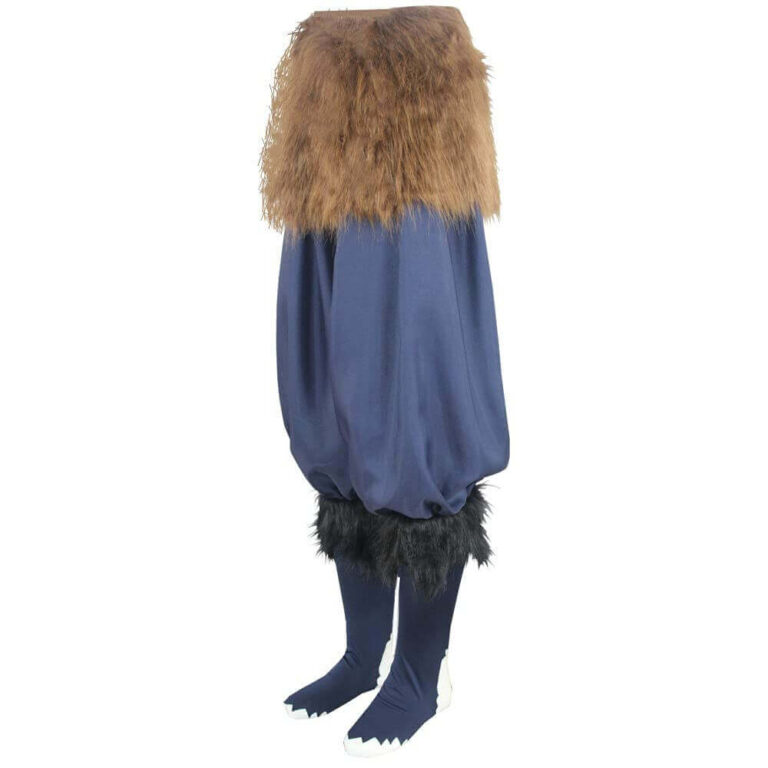 Hashibira Inosuke Cosplay Costume Apron Pants with Plush Skirt ...