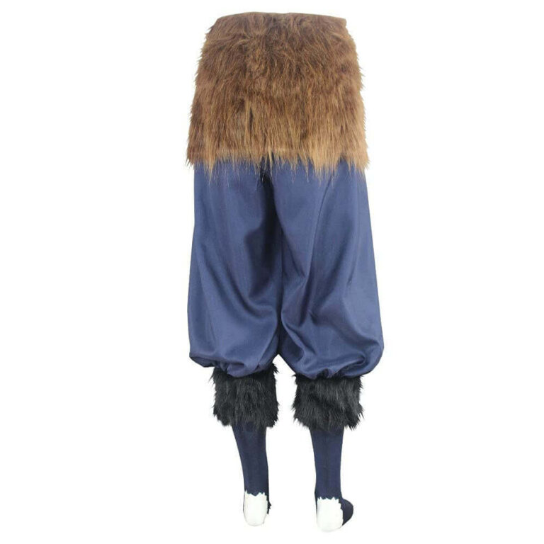 Hashibira Inosuke Cosplay Costume Apron Pants with Plush Skirt ...