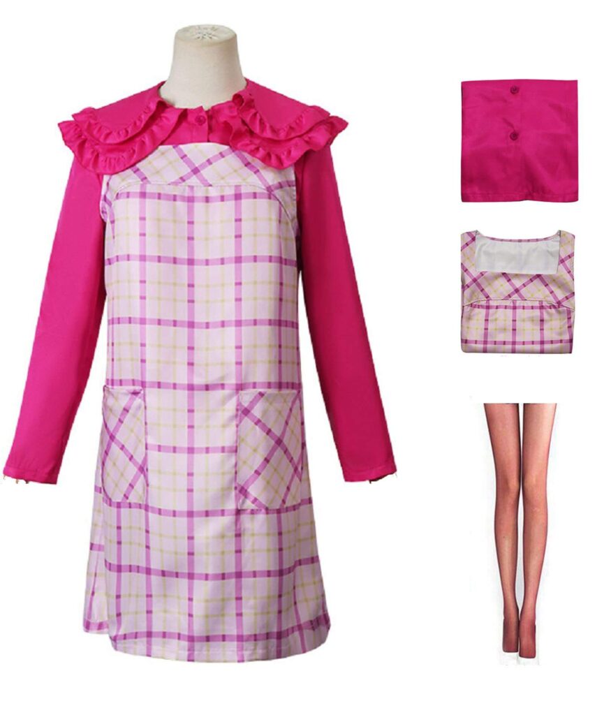 Enid Cosplay Costume Wednesday Addams Enid Sinclair Dress Suit ...