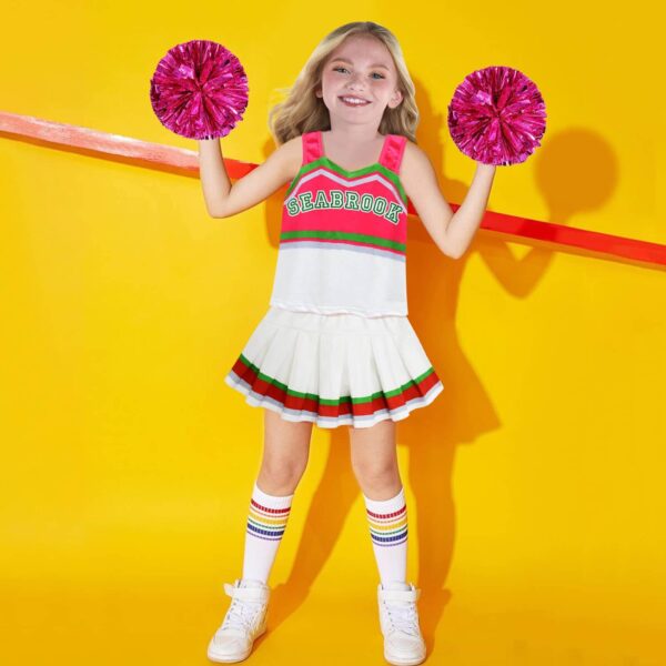 Cheerleader Cosplay Costume Girls Fancy Dress Halloween Party Outfit ...