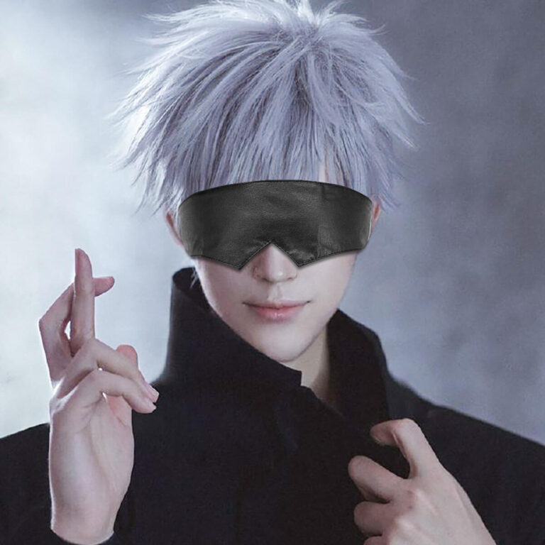 Satoru Gojo Costume Halloween Cosplay Outfit Animie Cosplay Shirt and ...