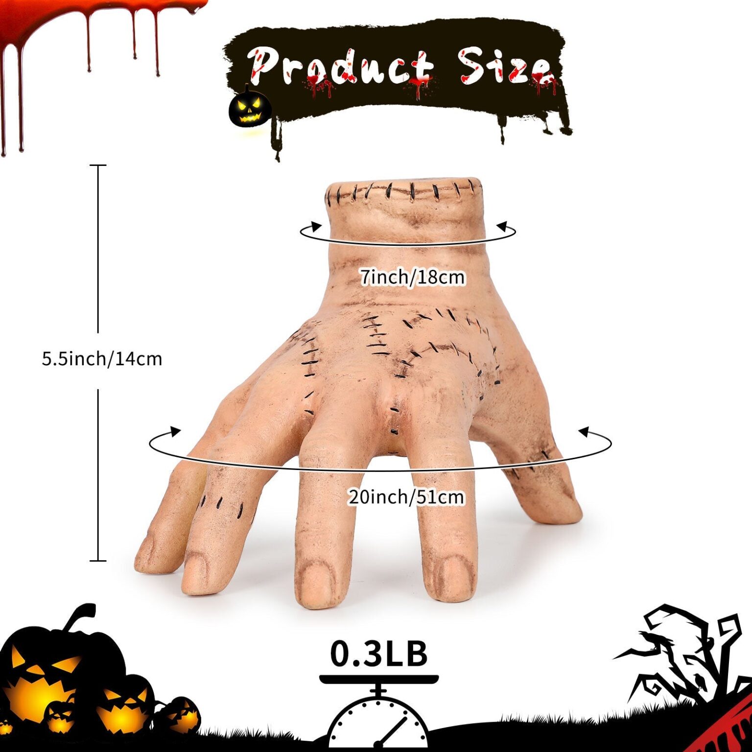 Addams Family Thing Hand Prop Toy – NalaGila