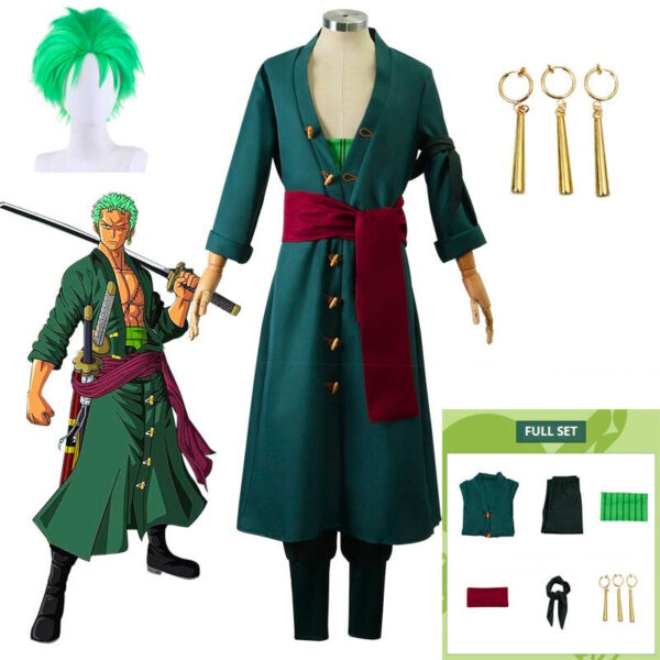 One Piece Roronoa Zoro Cosplay Costume – NalaGila